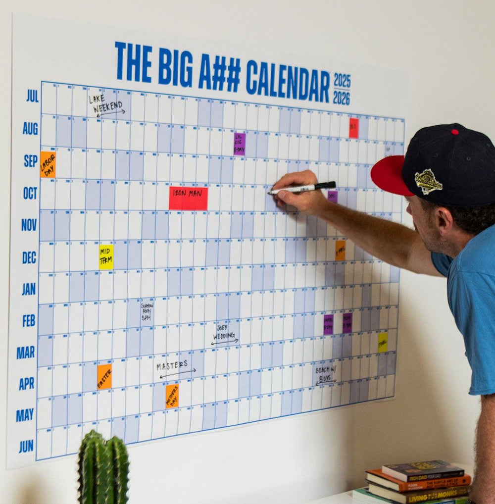 365 Day Calendar | Big Ass Calendar Company