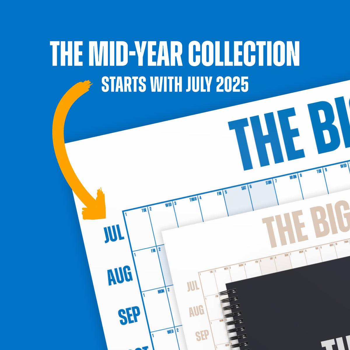 Mid-Year Calendars & Planners | The Big A## Calendar