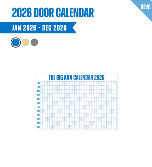 Standard-Year Calendars | The Big A## Calendar