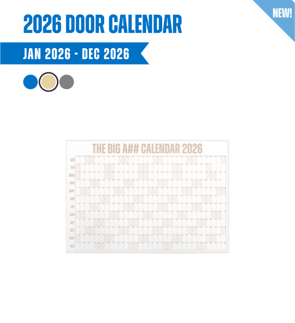 Standard-Year Calendars | The Big A## Calendar
